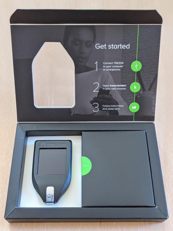 Setup with Trezor.io/start - Vault12